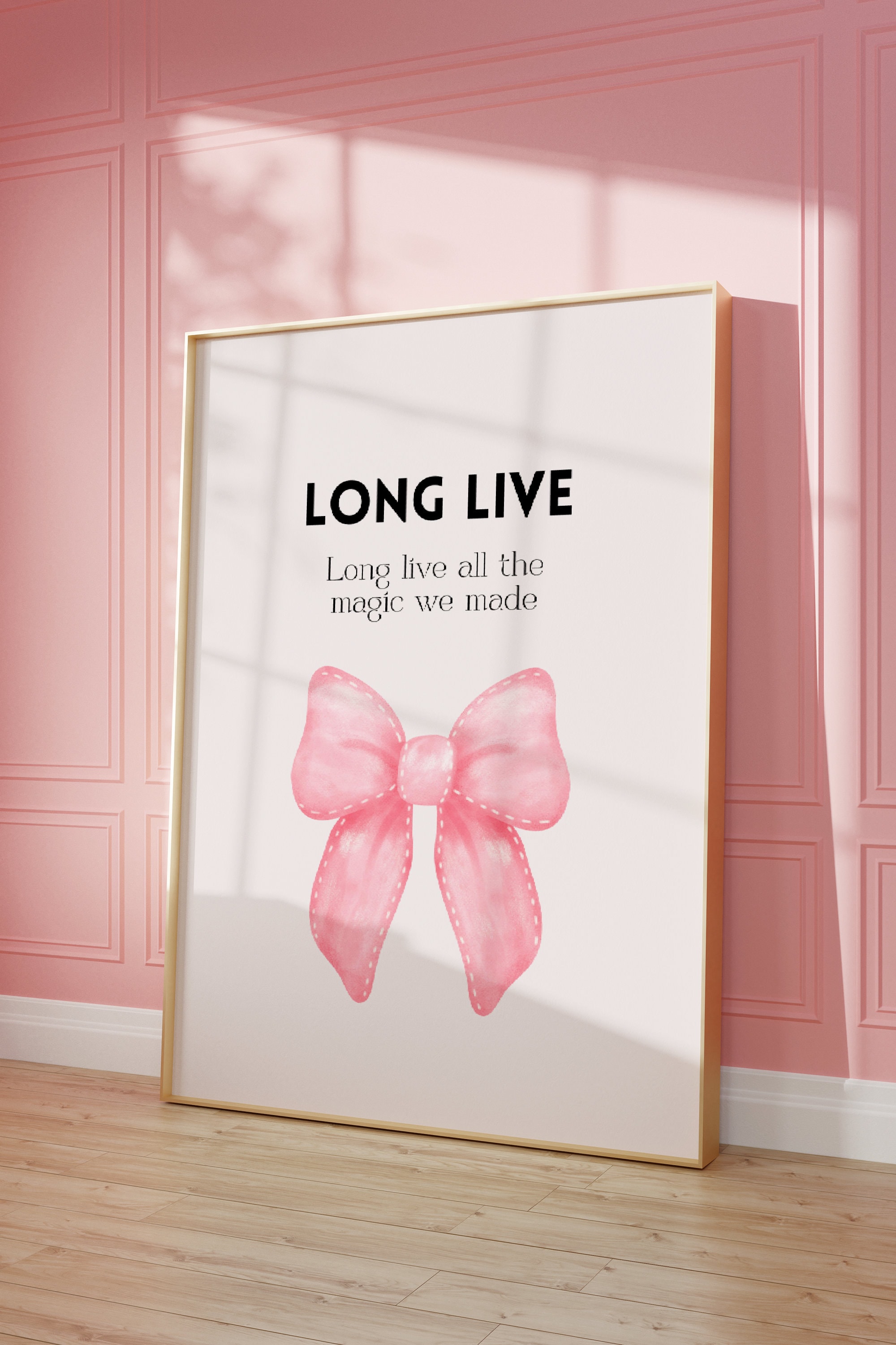 Set of 2 Long Live Never Grow up Poster Printable Wall Art ...