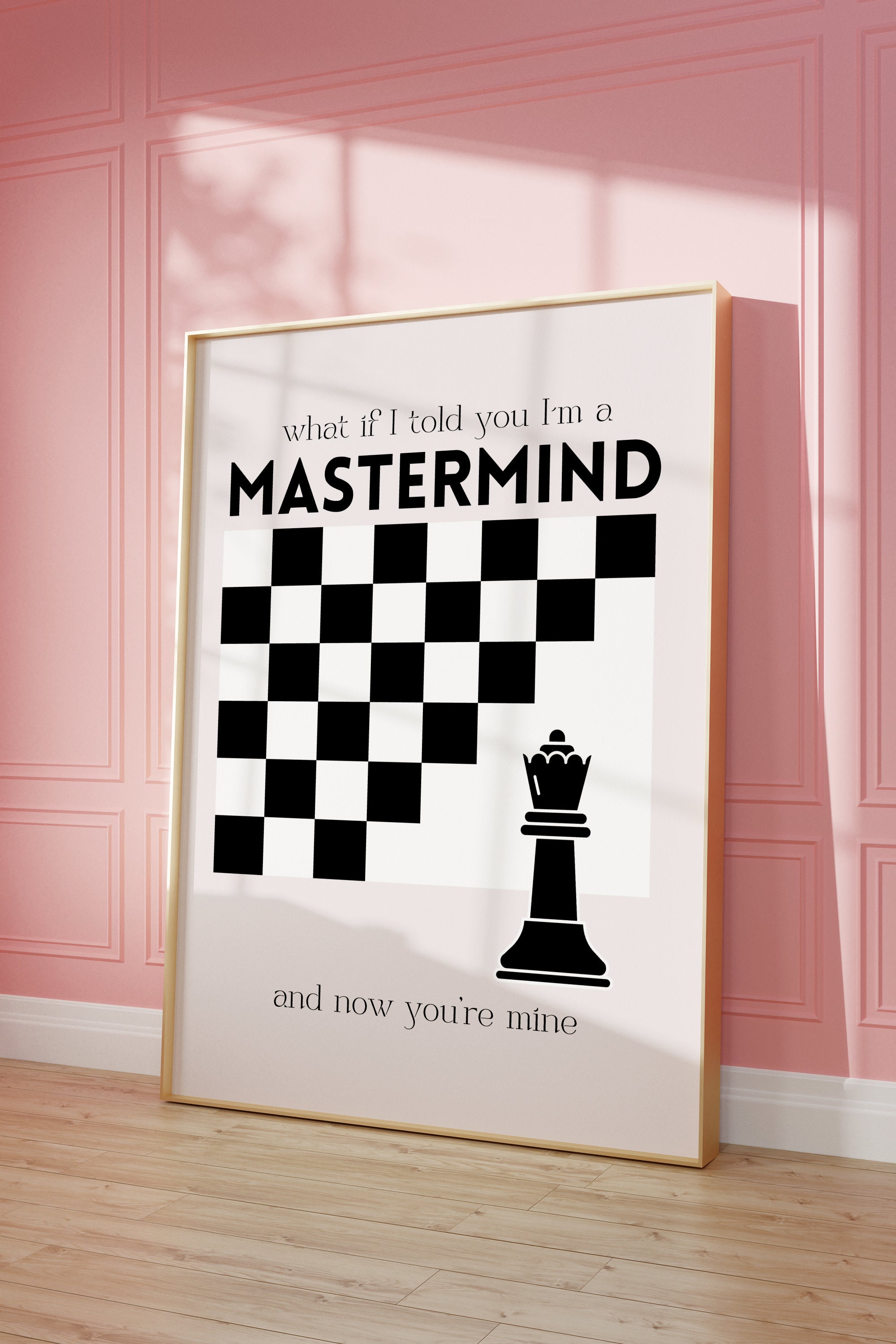 Mastermind Poster | Printable Wall Art | Dorm Decor | Digital Download ...
