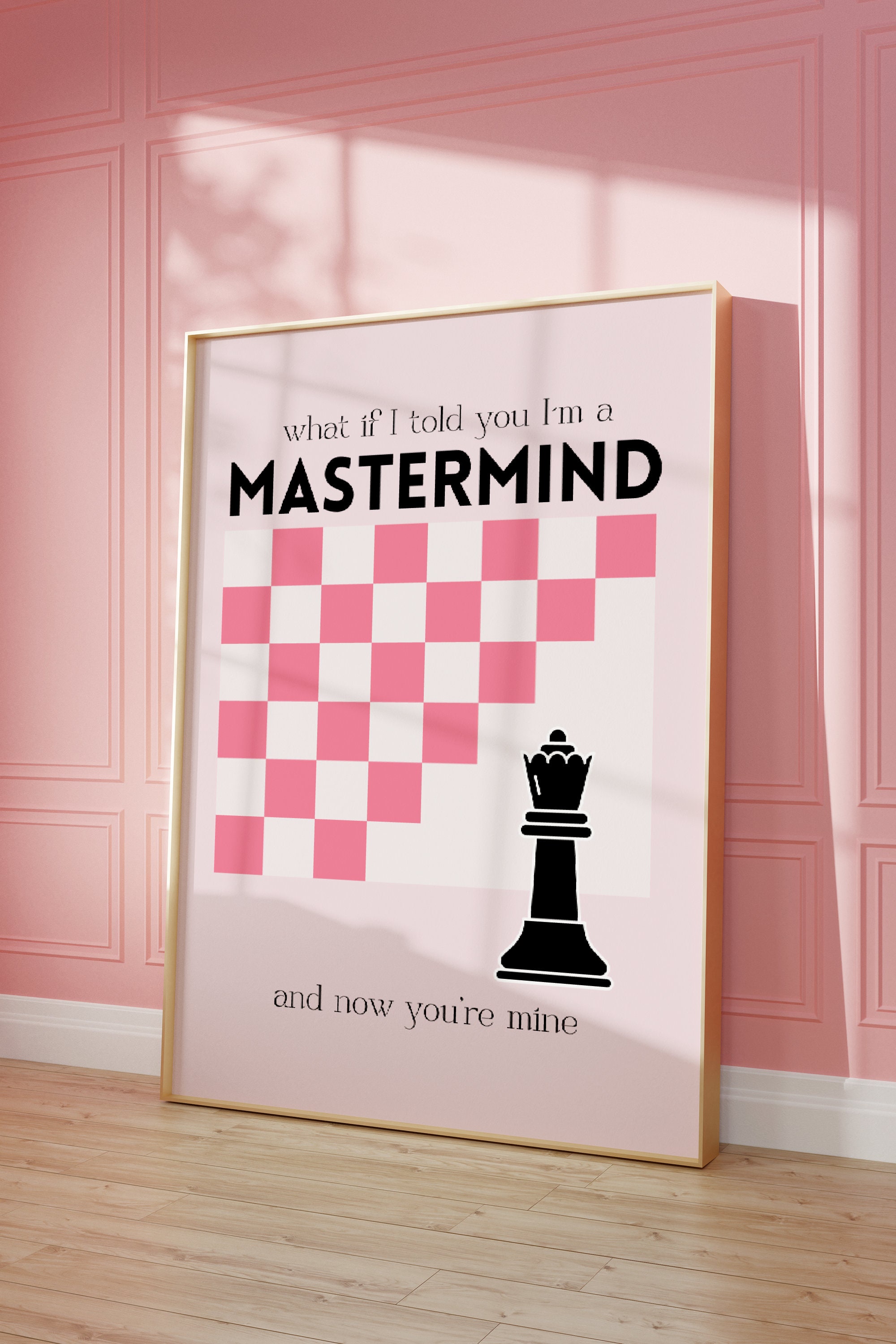 Mastermind Poster | Printable Wall Art | Dorm Decor | Digital Download ...