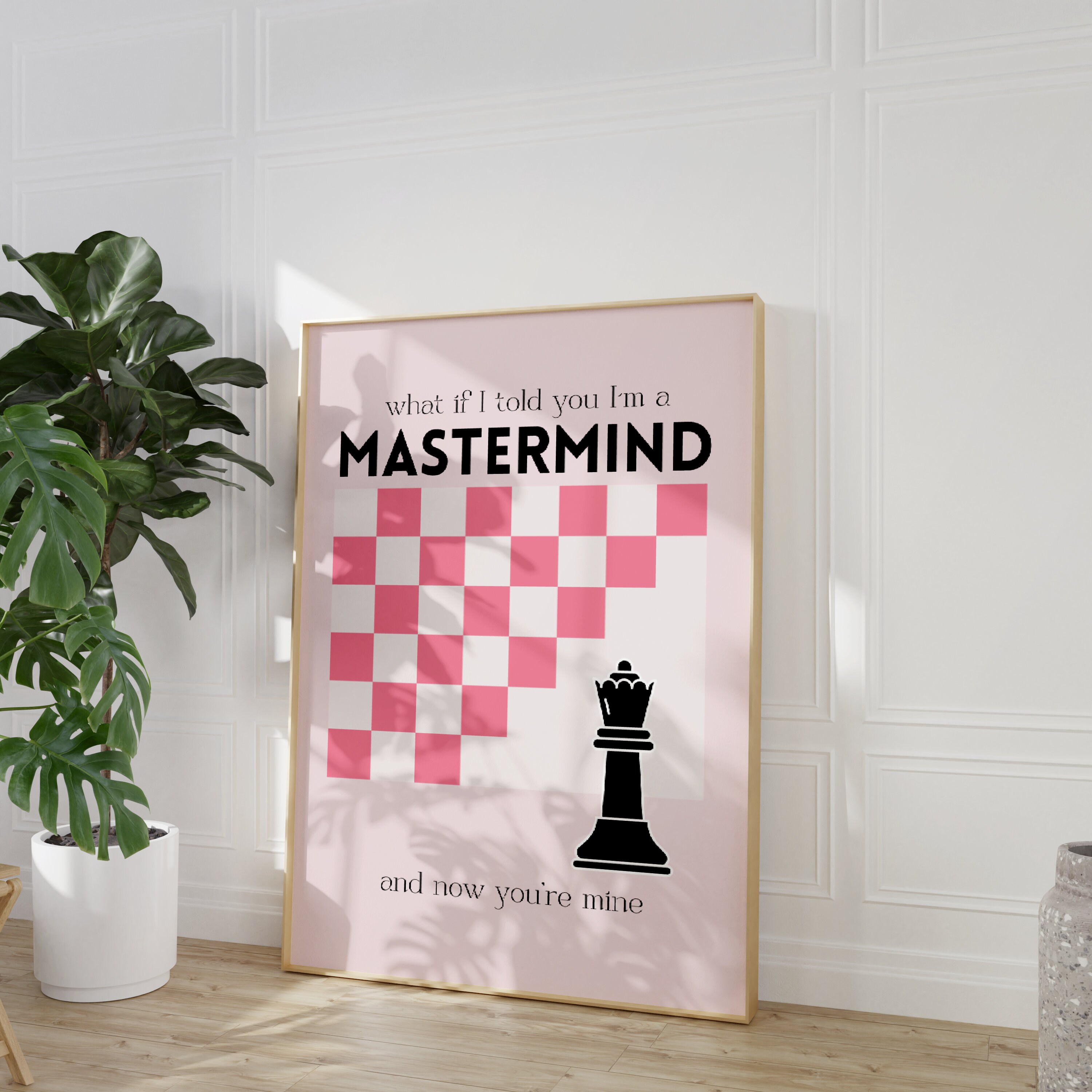 Mastermind Poster Printable Wall Art Subtle Swiftie Swiftie Decor ...