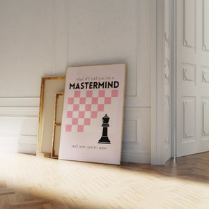 Mastermind Poster Printable Wall Art Subtle Swiftie Swiftie Decor ...