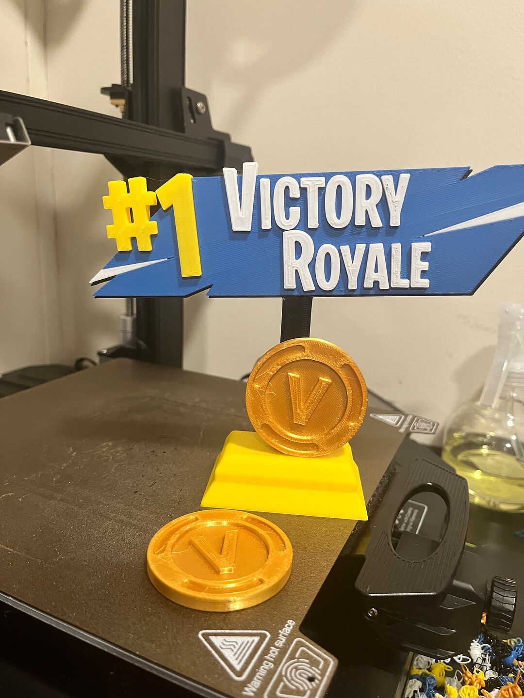 V Coin 3d Printed 5 Pack - Etsy