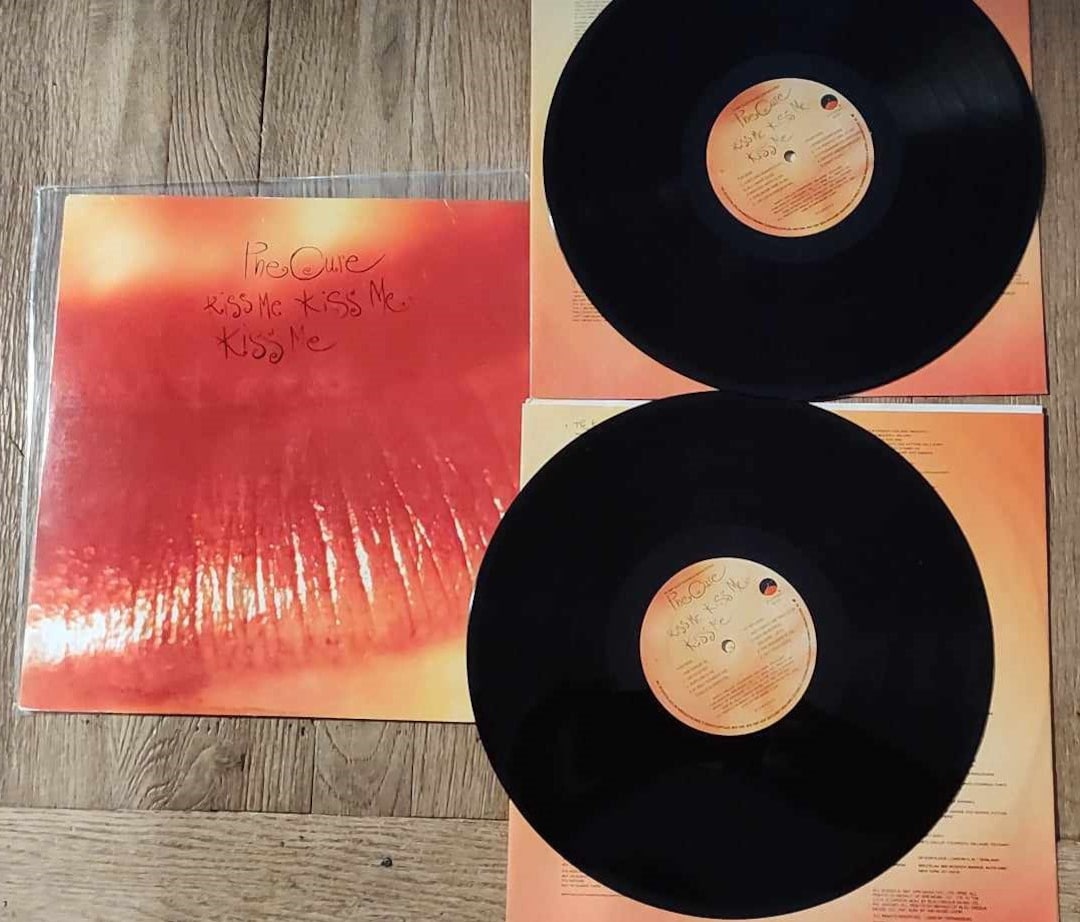 THE CURE Vinyl Double Album. "kiss Me, Kiss Me, Kiss Me." First U.S ...