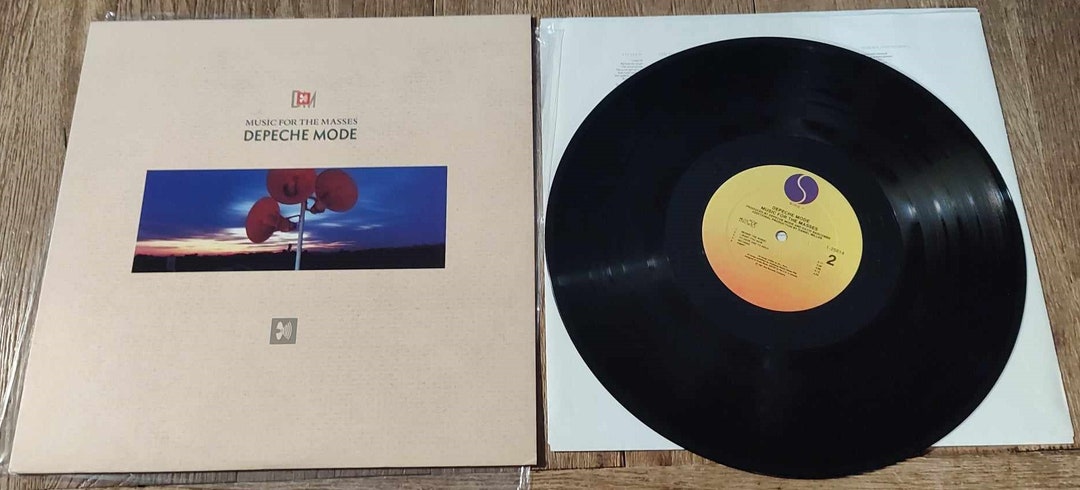 DEPECHE MODE Vinyl Album. music for the Masses. Near Mint First U.S ...