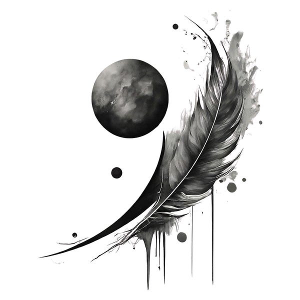 Semicolon Tattoo - Etsy
