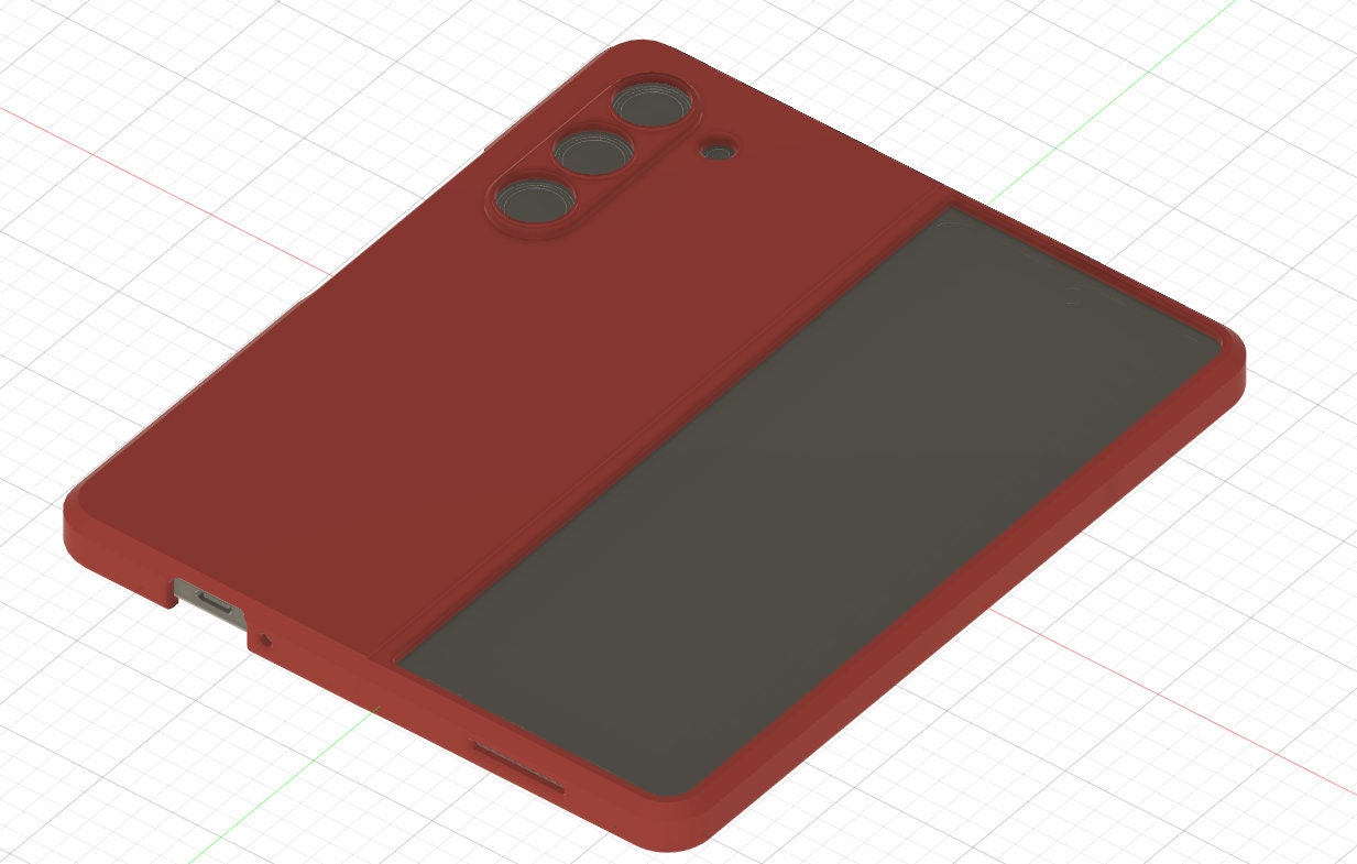 Samsung Galaxy Fold 5 Case Stl Model for 3d Printing - Etsy