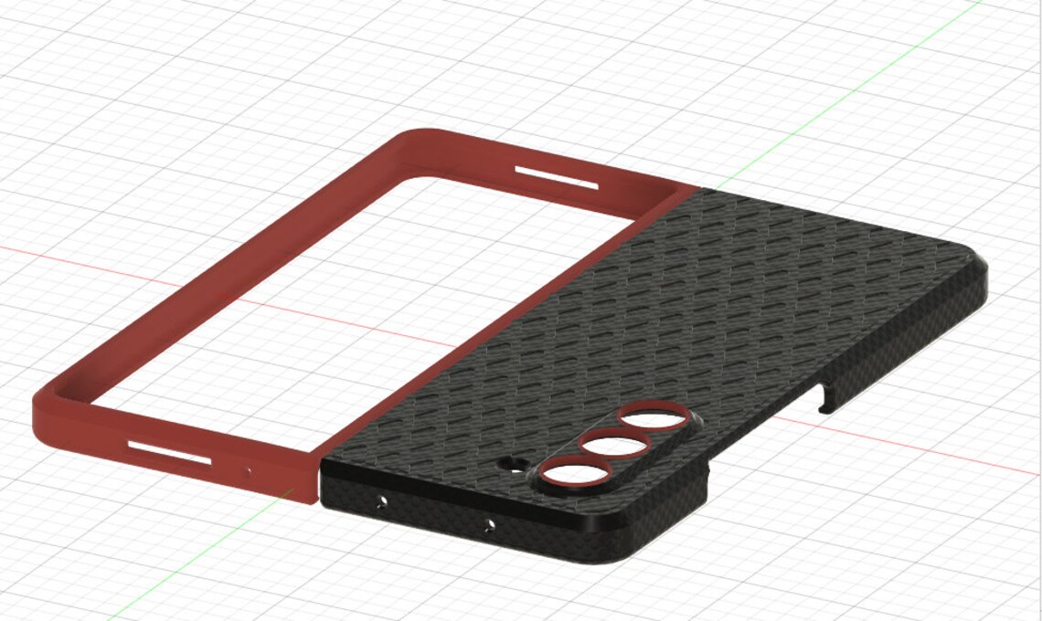 Galaxy Z Fold 5 Case Stl File - Etsy