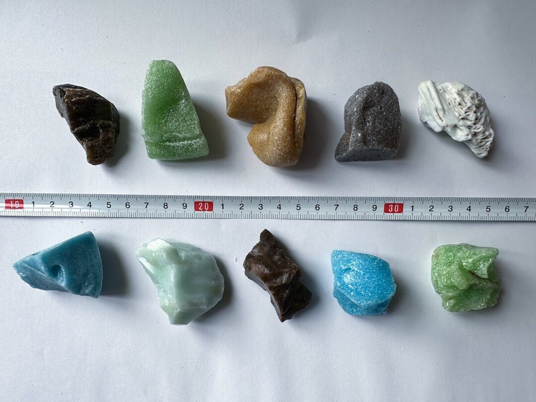 Lot of 10 Mix Slag Cullet Glass Rock Landscaping Aquarium Art - Etsy