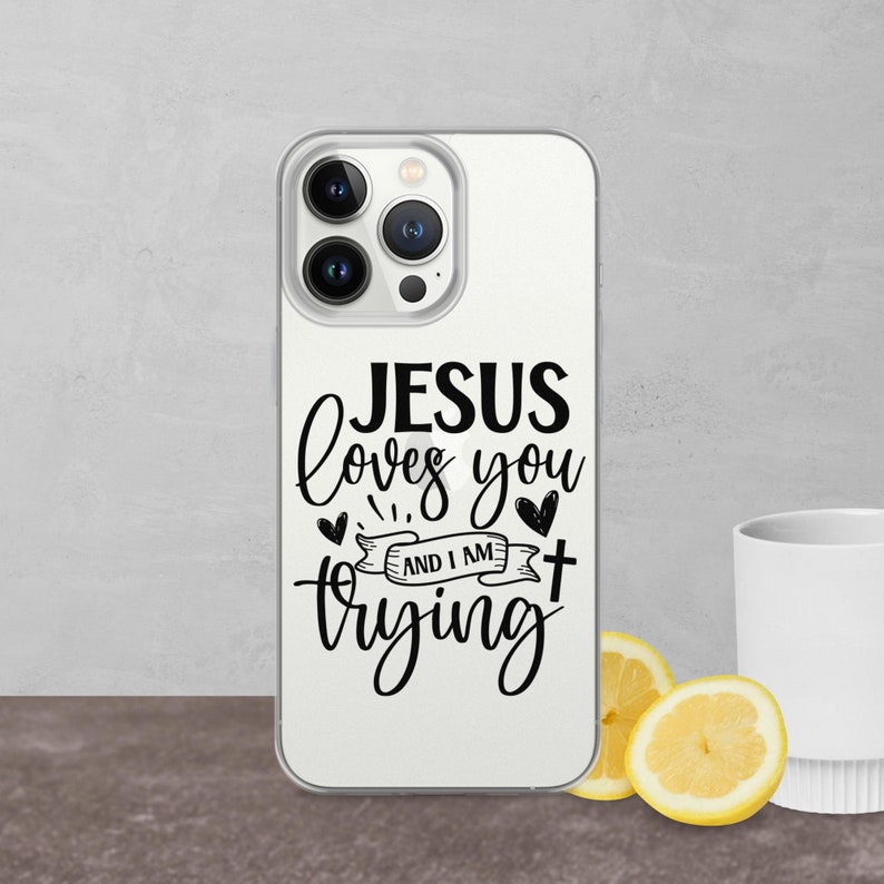 Jesus Loves You Clear Case for Iphone® - Etsy Australia