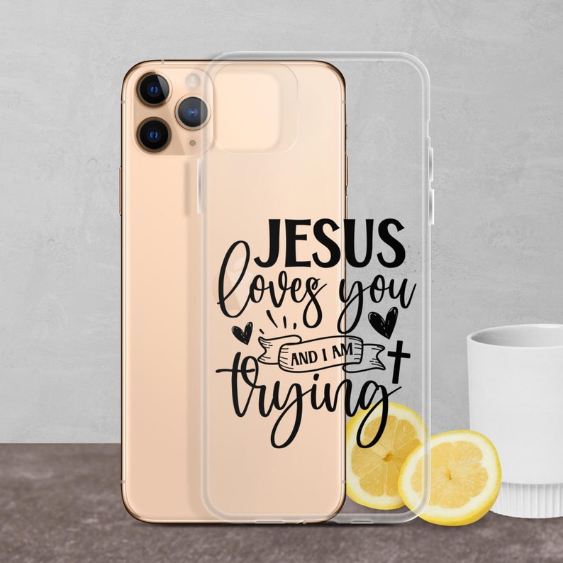 Jesus Loves You Clear Case for Iphone® - Etsy Australia