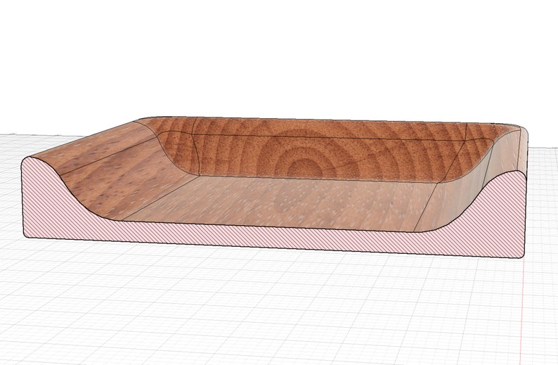 Deep Curve 3d Valet Tray CNC Cut Files, Catch All Tray, 3d Stl File ...