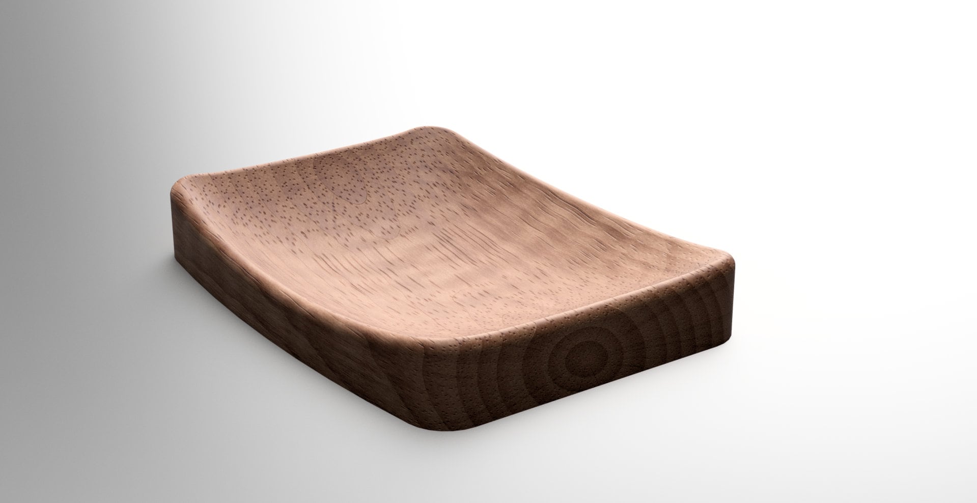 Curved Top Concave Valet Tray CNC Files. Vcarve Toolpaths Included - Etsy