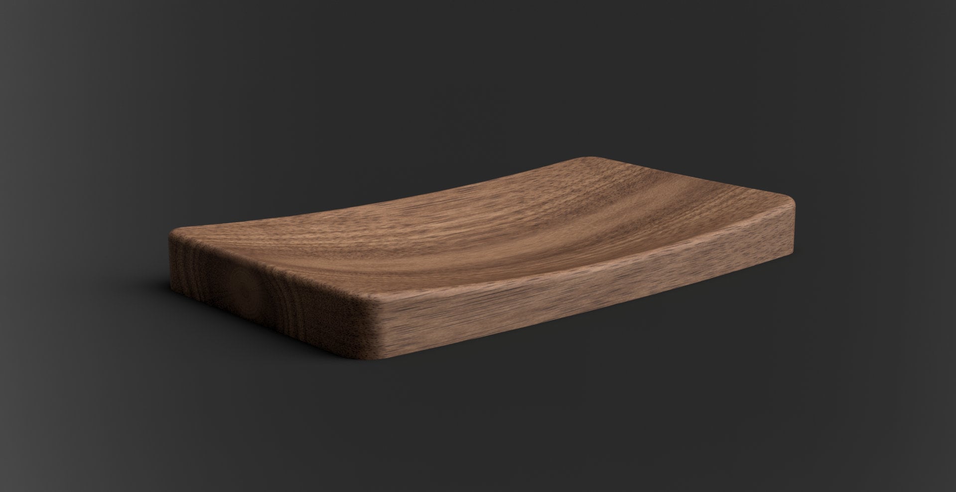 Curved Top Concave Valet Tray CNC Files. Vcarve Toolpaths Included - Etsy