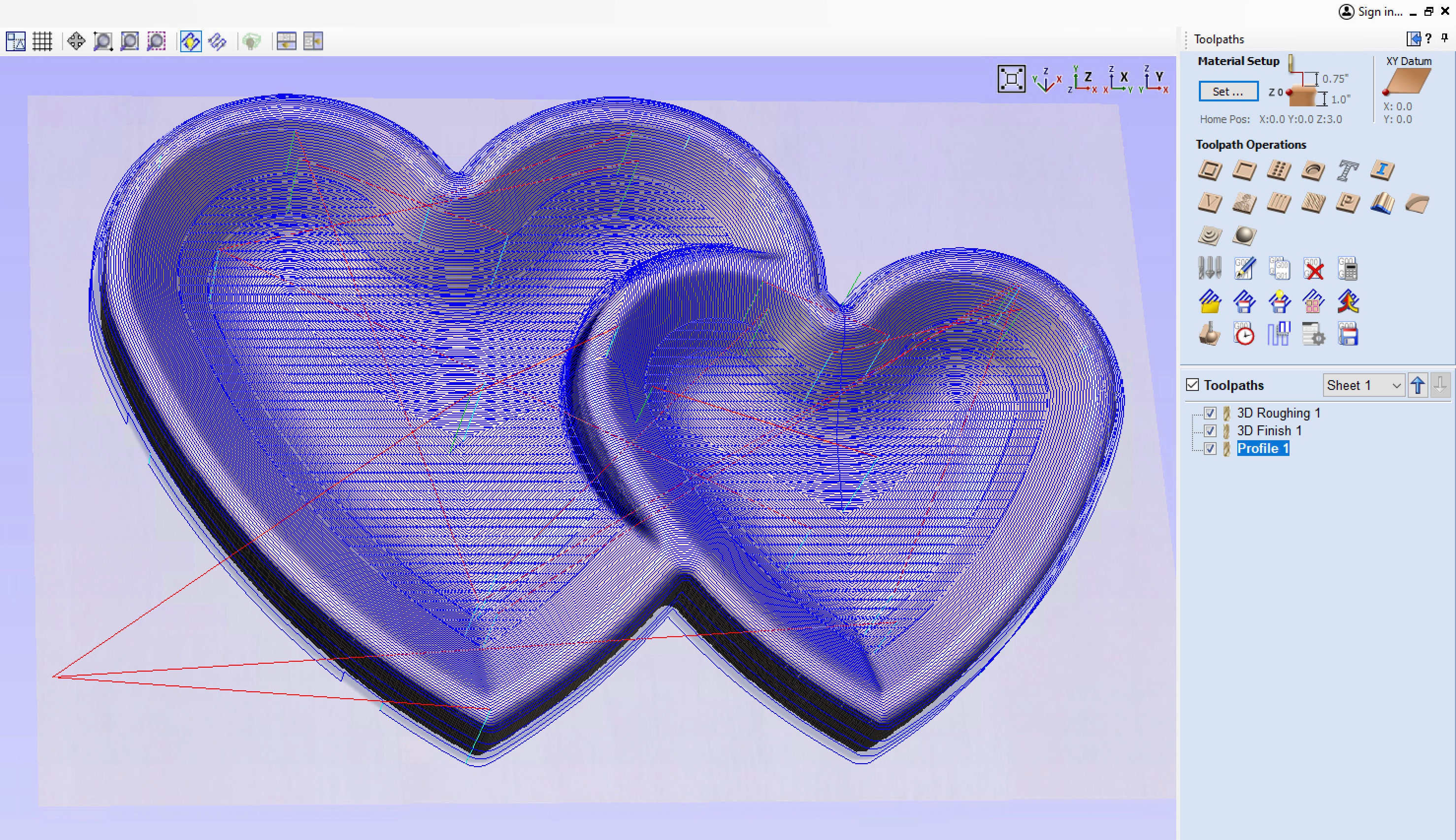 Heart Trays CNC Cut File Bundle - Etsy
