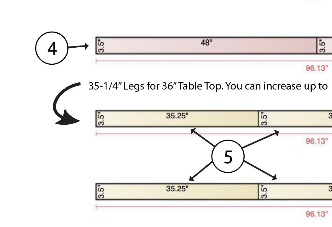 Workbench Plans, 2'x4' Table DIY Build Plan. Work Bench Plan, Garage ...