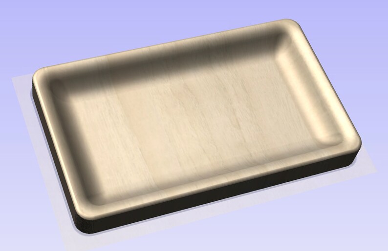 Deep Curve 3d Valet Tray CNC Cut Files, Catch All Tray, 3d Stl File ...
