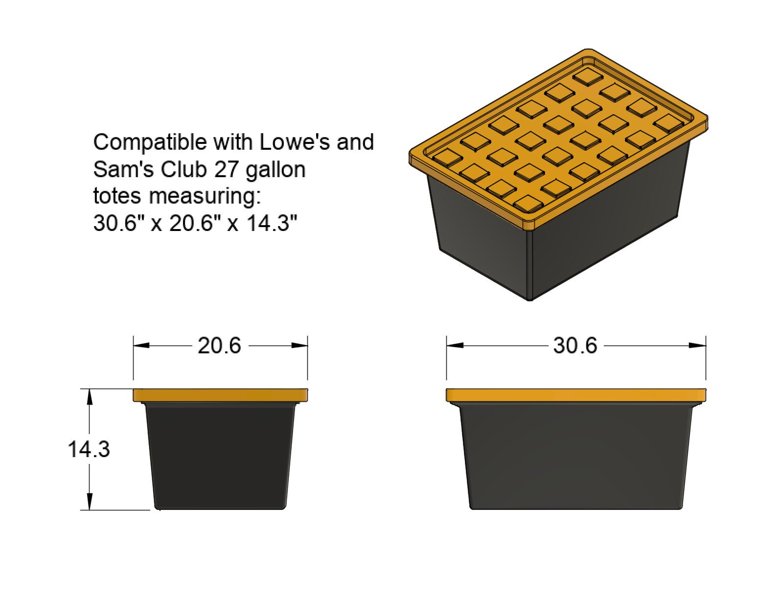 27 Gallon Tote Rack Plans. 20 Commander Tote Garage Storage Shelves ...