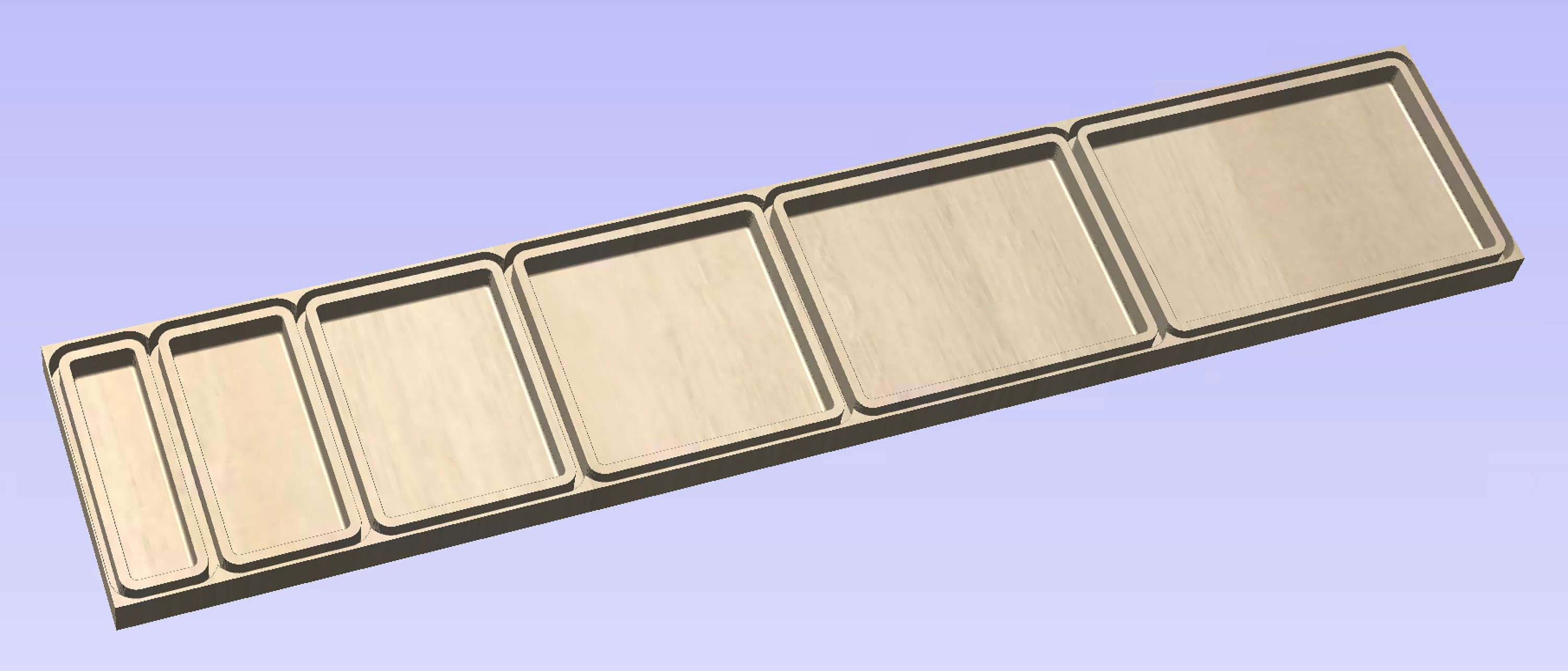 Wooden Valet Tray Plans. Cnc Vectric Vcarve Design Files - Etsy