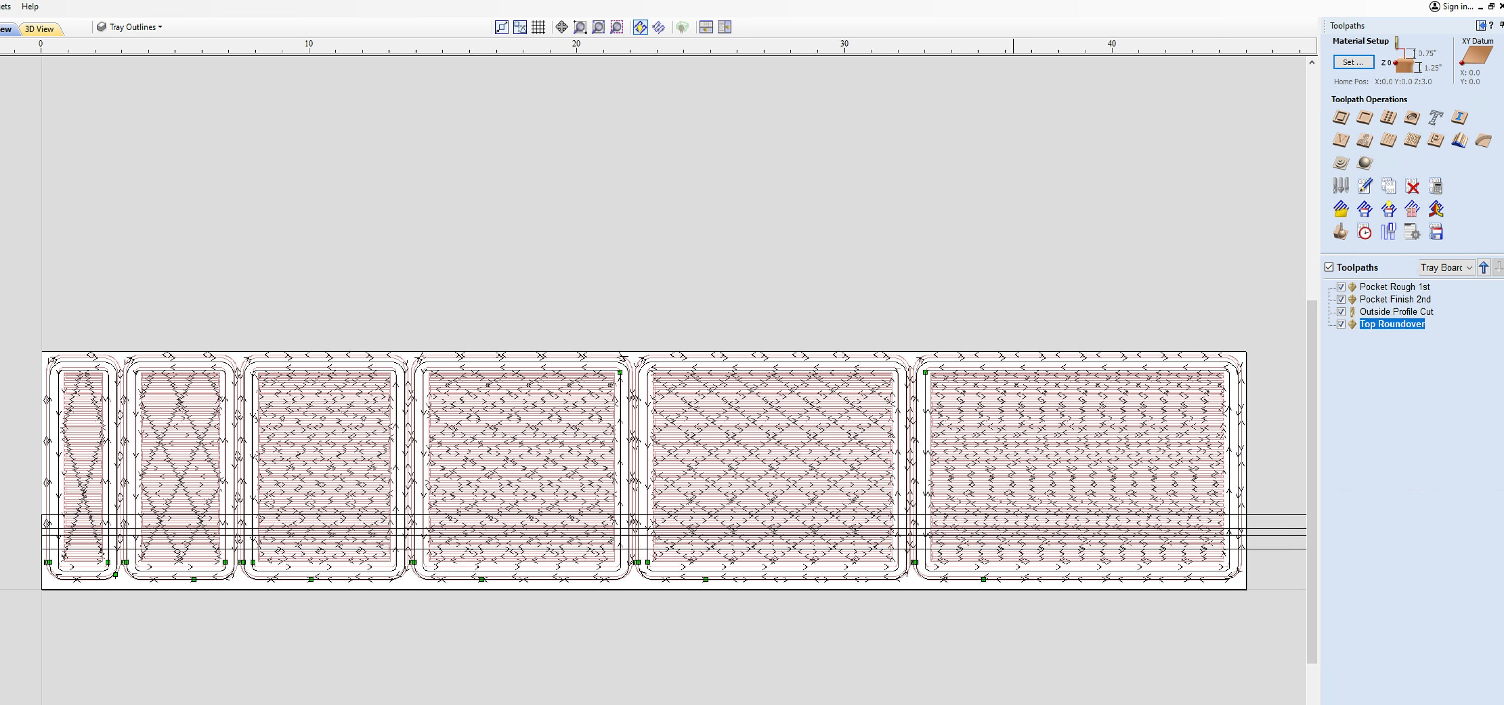 Wooden Valet Tray Plans. Cnc Vectric Vcarve Design Files - Etsy