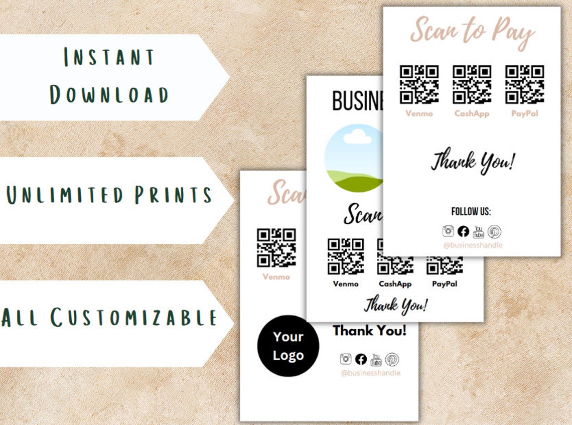 Pop-up Market Bundle of Customizable Templates - Etsy