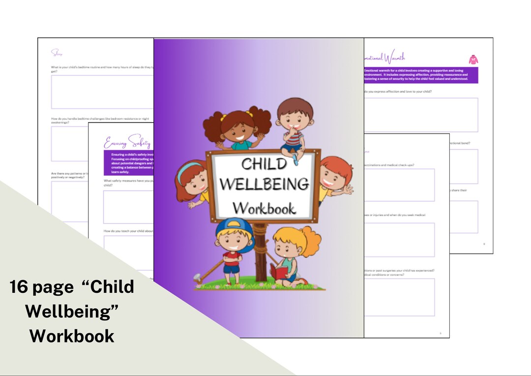 Parenting, Child Wellbeing Workbook Creating a Nurturing Environment ...