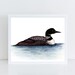 Loon Art Print, Loon Print Digital Download, 5 Sizes, Lake Side Art ...
