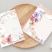 Notebook Paper, Botanical Printable Note Bundle, Flower Printable ...