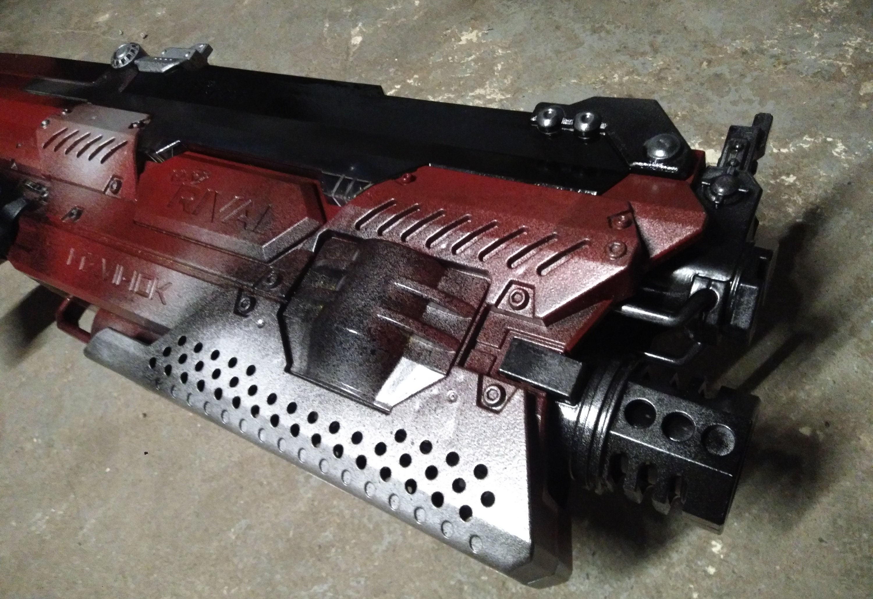 Nerf Rival Nemesis 3s Lipo Power, Neo Worker Mod, Foam Blaster Mod ...