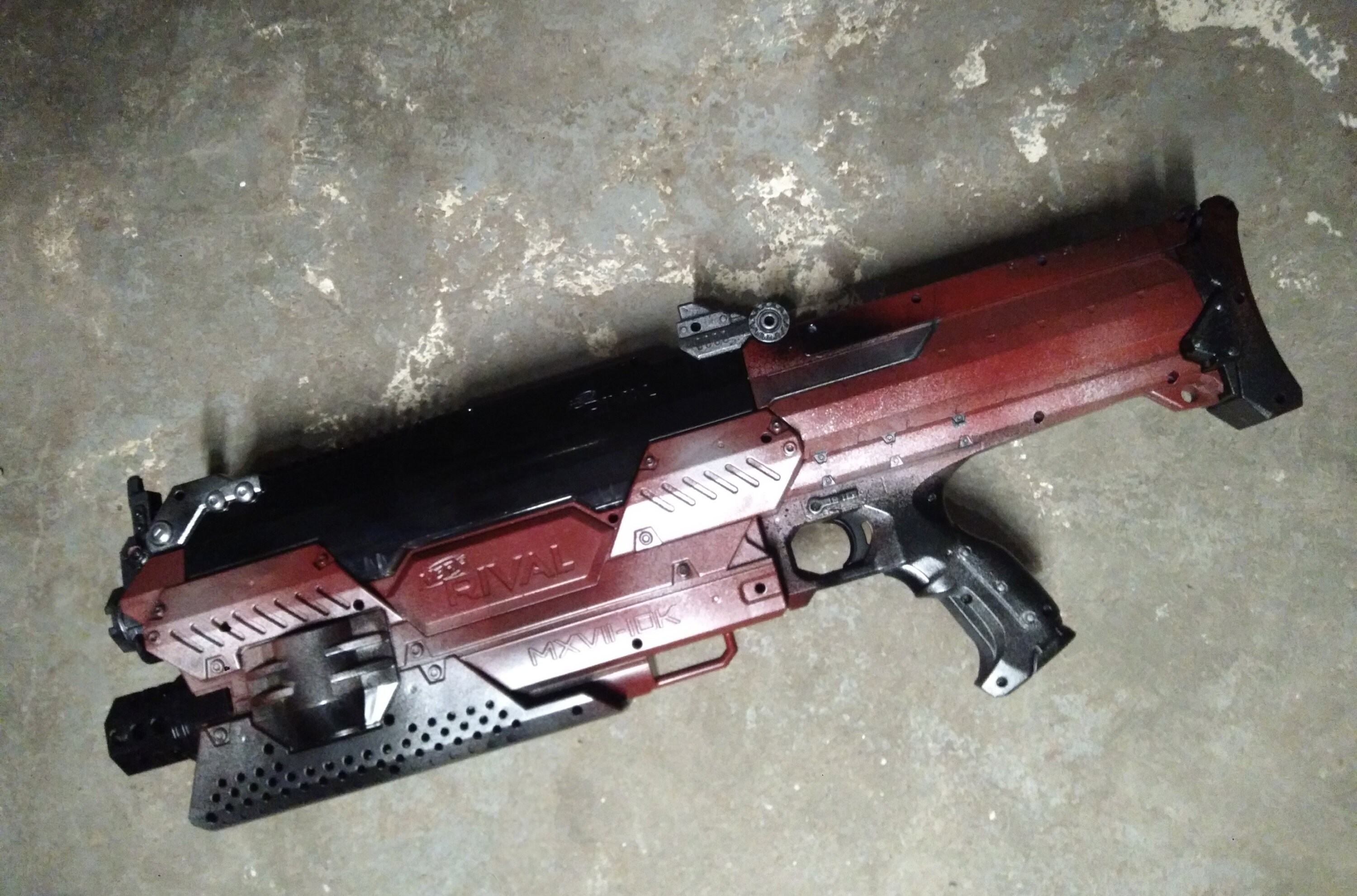 Nerf Rival Nemesis 3s Lipo Power, Neo Worker Mod, Foam Blaster Mod ...