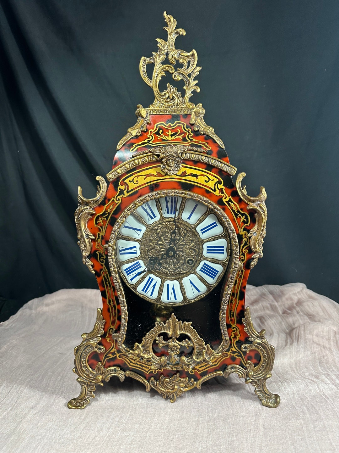 Franz Hermle & Sons FHS Germany Vintage Louis XV Style Fully Restored ...