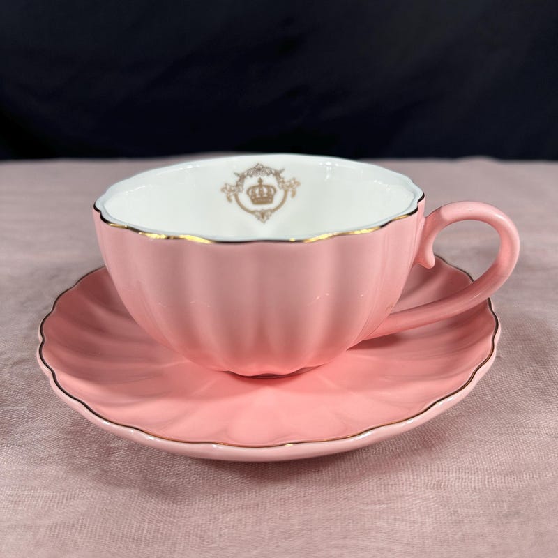 Pink Tea Cups - Etsy