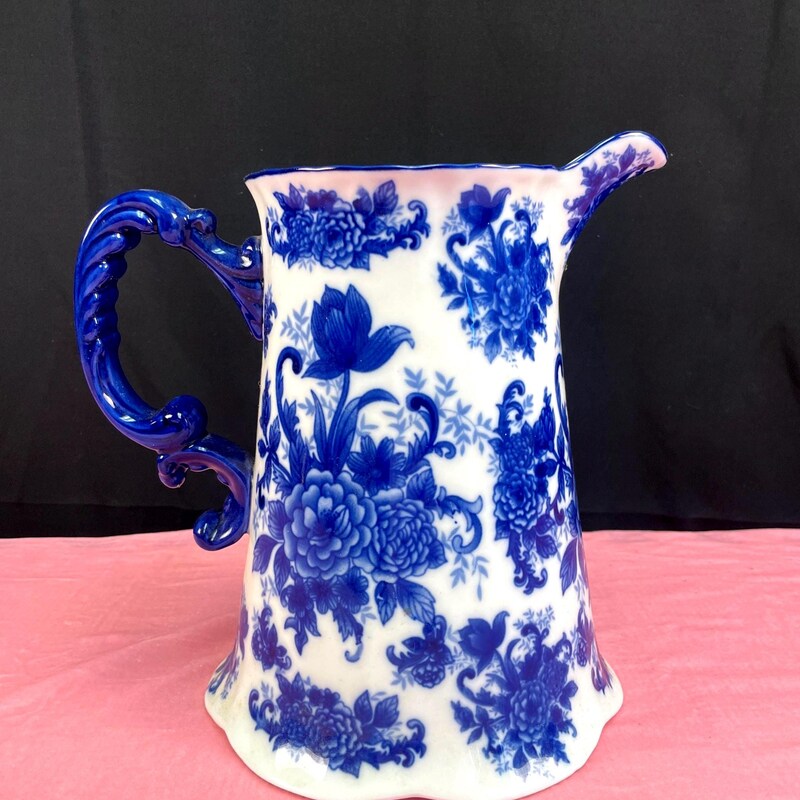 Flow Blue Pitcher - Etsy