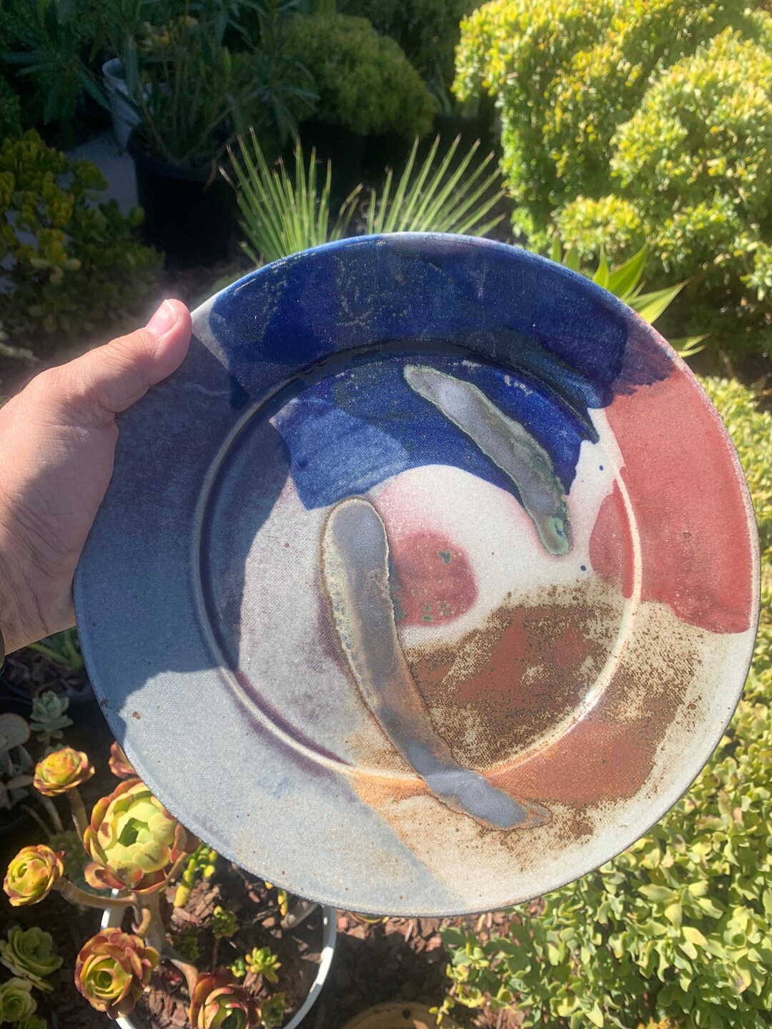 10 Ceramic Plate America - Etsy