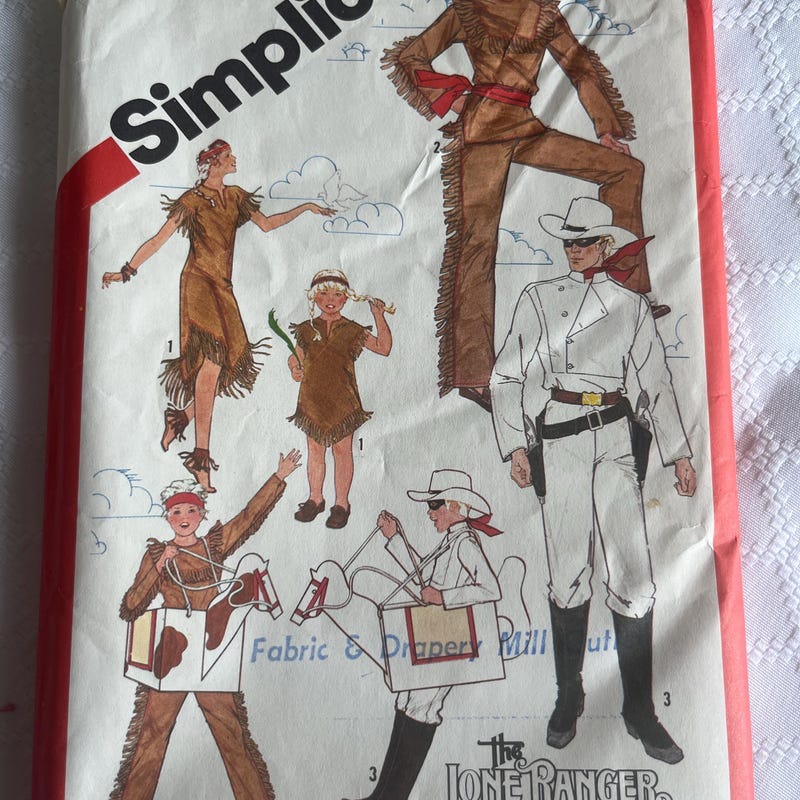 Lone Ranger Costume - Etsy