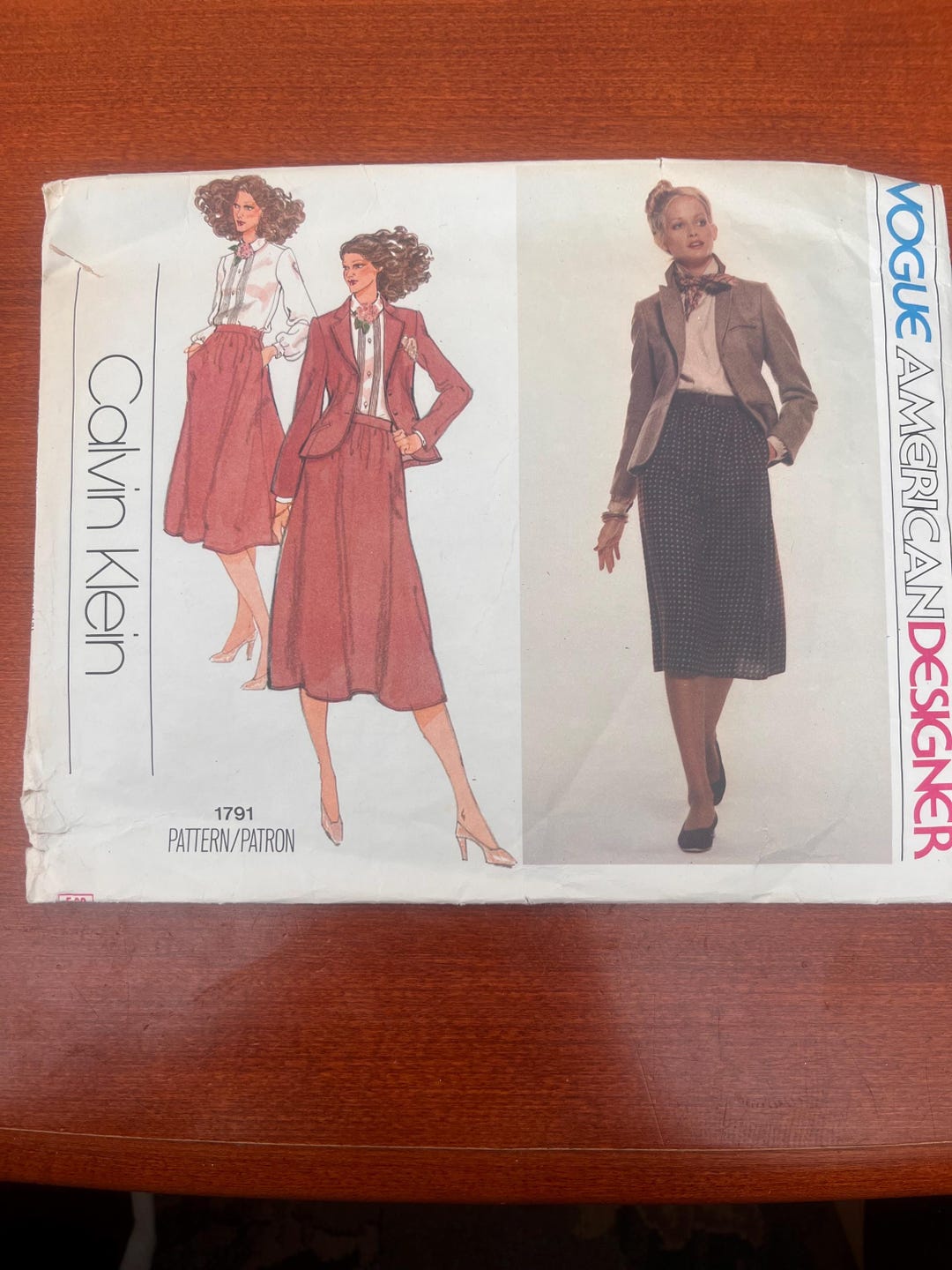 Vogue American Designer | Vintage Sewing Pattern | Vogue 1791 ...