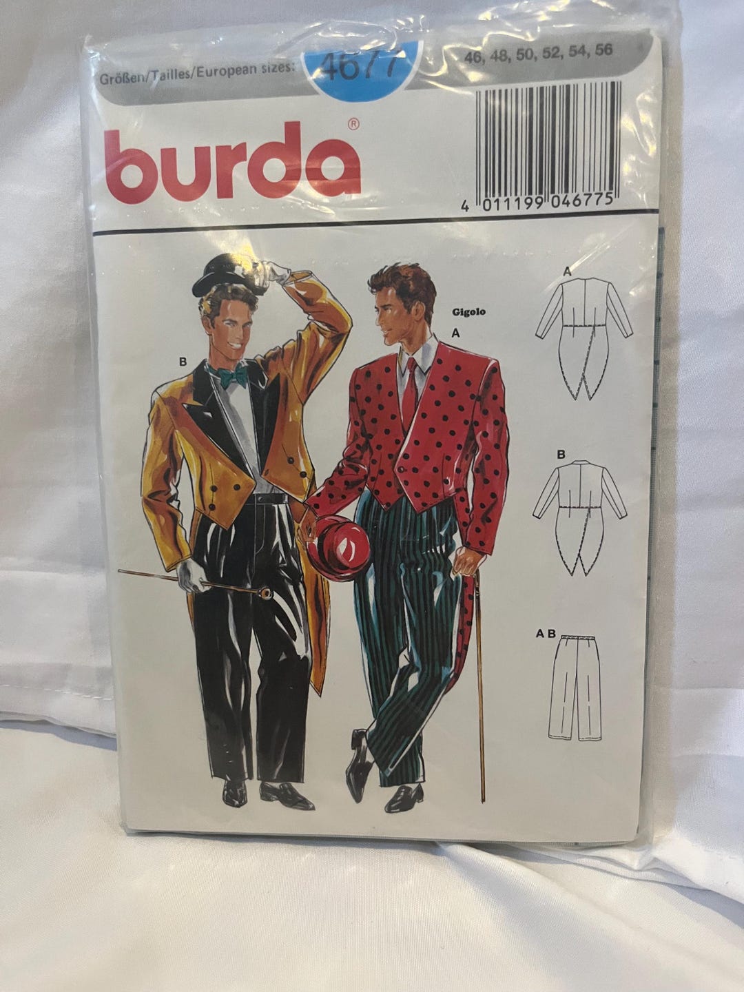 Vintage Burda Men’s Sewing Pattern- Never Opened!!! - Etsy