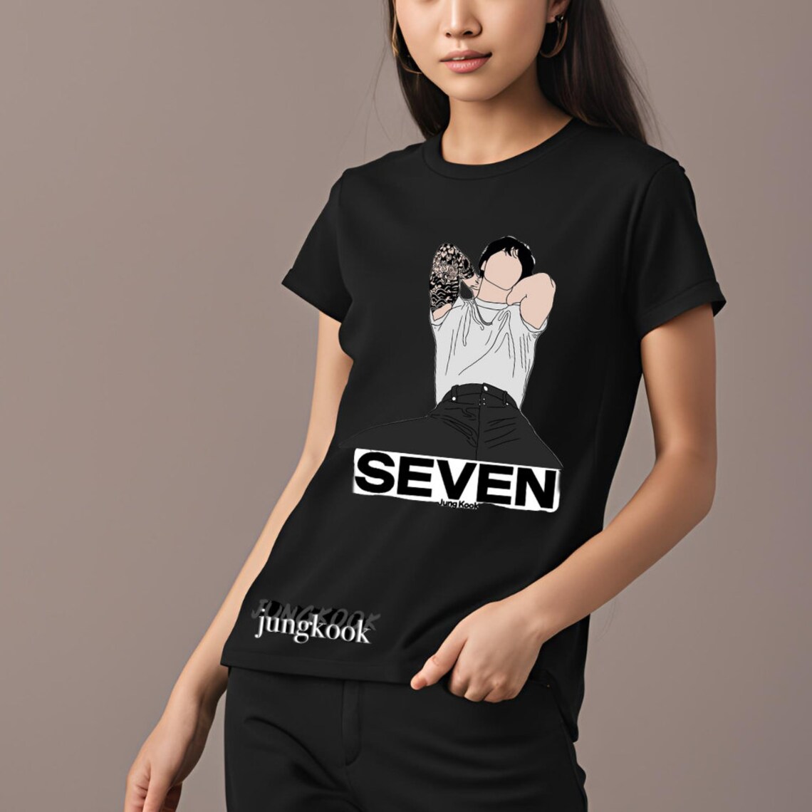 Jungkook 100 Png Bundle Digital Prints,jk Svg Png, Jungkook Seven, Jk ...