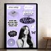Olivia Rodrigo Poster Guts Sour, Digital Prints Bundle Guts Tour Sour ...