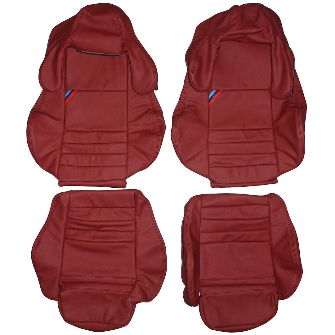 BMW E36 M3 Vader Seats: Maroon Faux Leather Replacement Covers (1994 ...