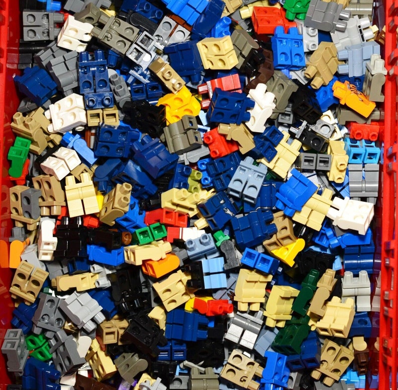 Lego Minifigure Parts Lot (you Pick) Hair Torso Legs Helmet Hat Bulk ...