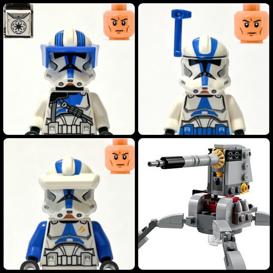Lego Star Wars Minifigures 501st Clone Troopers Battle Pack you Pick ...