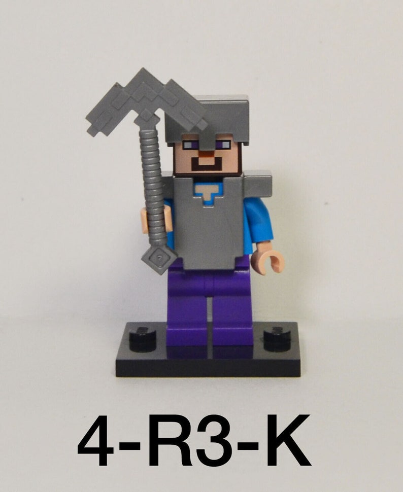 Lego Minifigure Minecraft you Choose Authentic Steve Alex Creeper ...