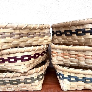Dinner Roll Basket, Handwoven in Texas, Available in 6 Colors, Classic ...