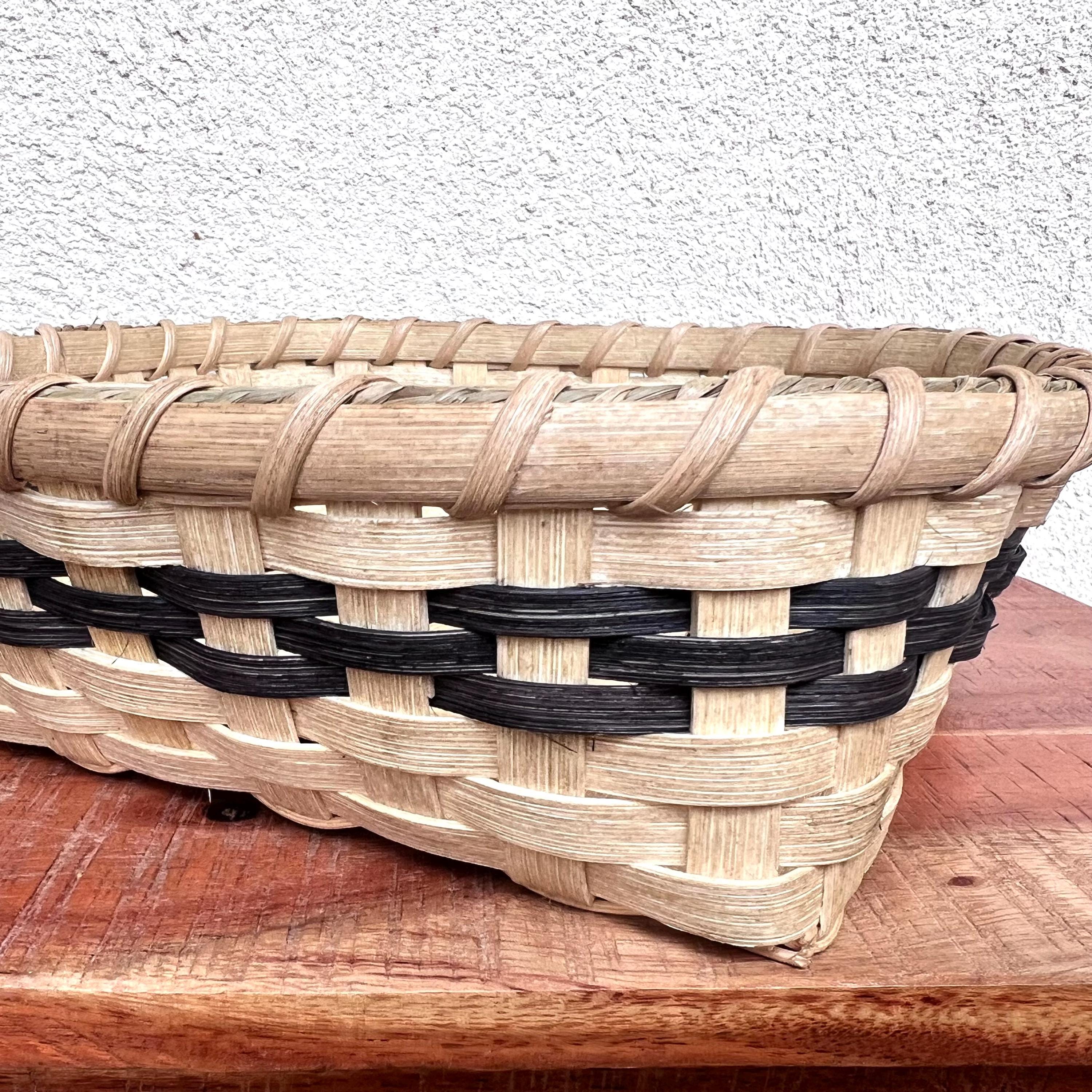 Dinner Roll Basket, Handwoven in Texas, Available in 6 Colors, Classic ...