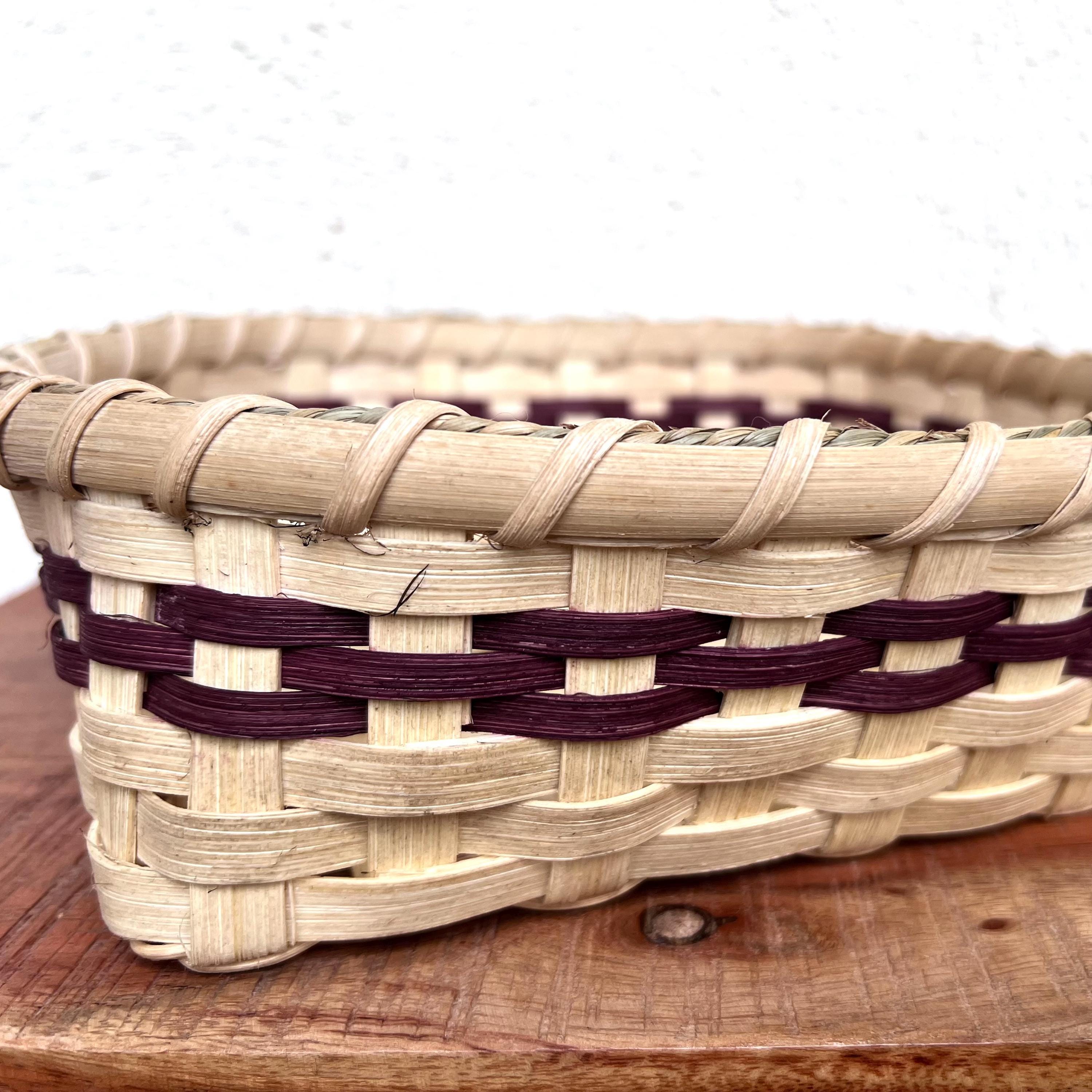 Dinner Roll Basket, Handwoven in Texas, Available in 6 Colors, Classic ...
