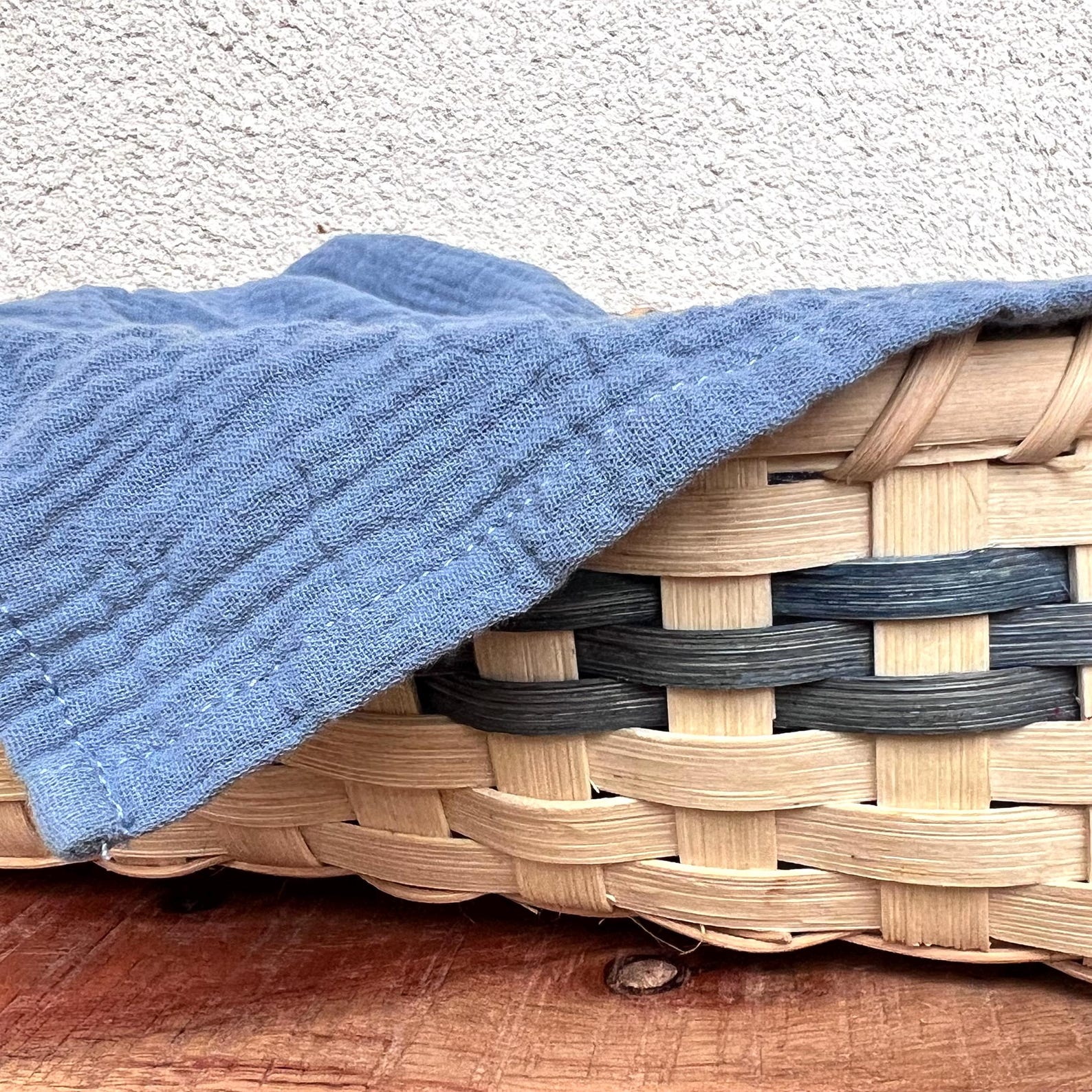 Dinner Roll Basket, Handwoven in Texas, Available in 6 Colors, Classic ...