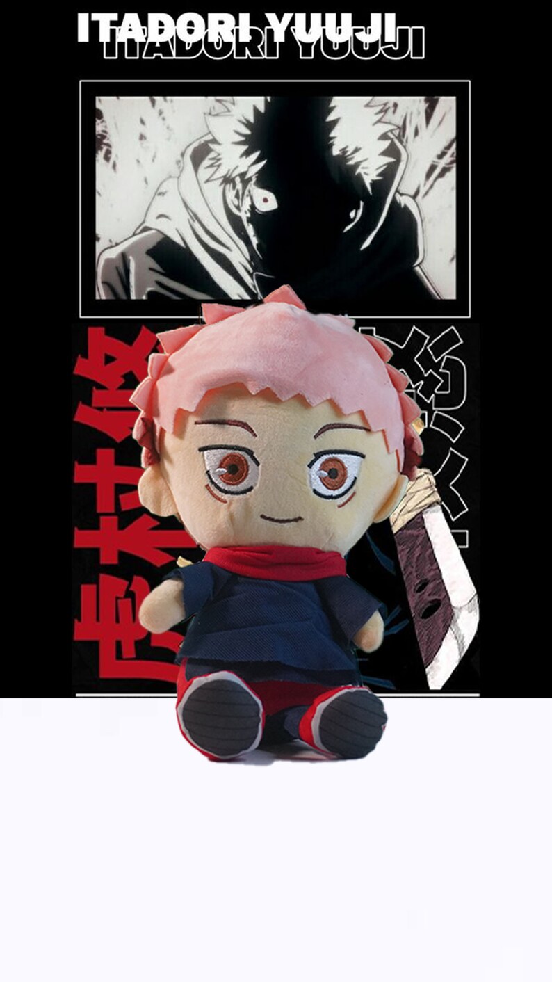 Jujutsu Kaisen Plushie Doll ITADORI YUJI - Etsy