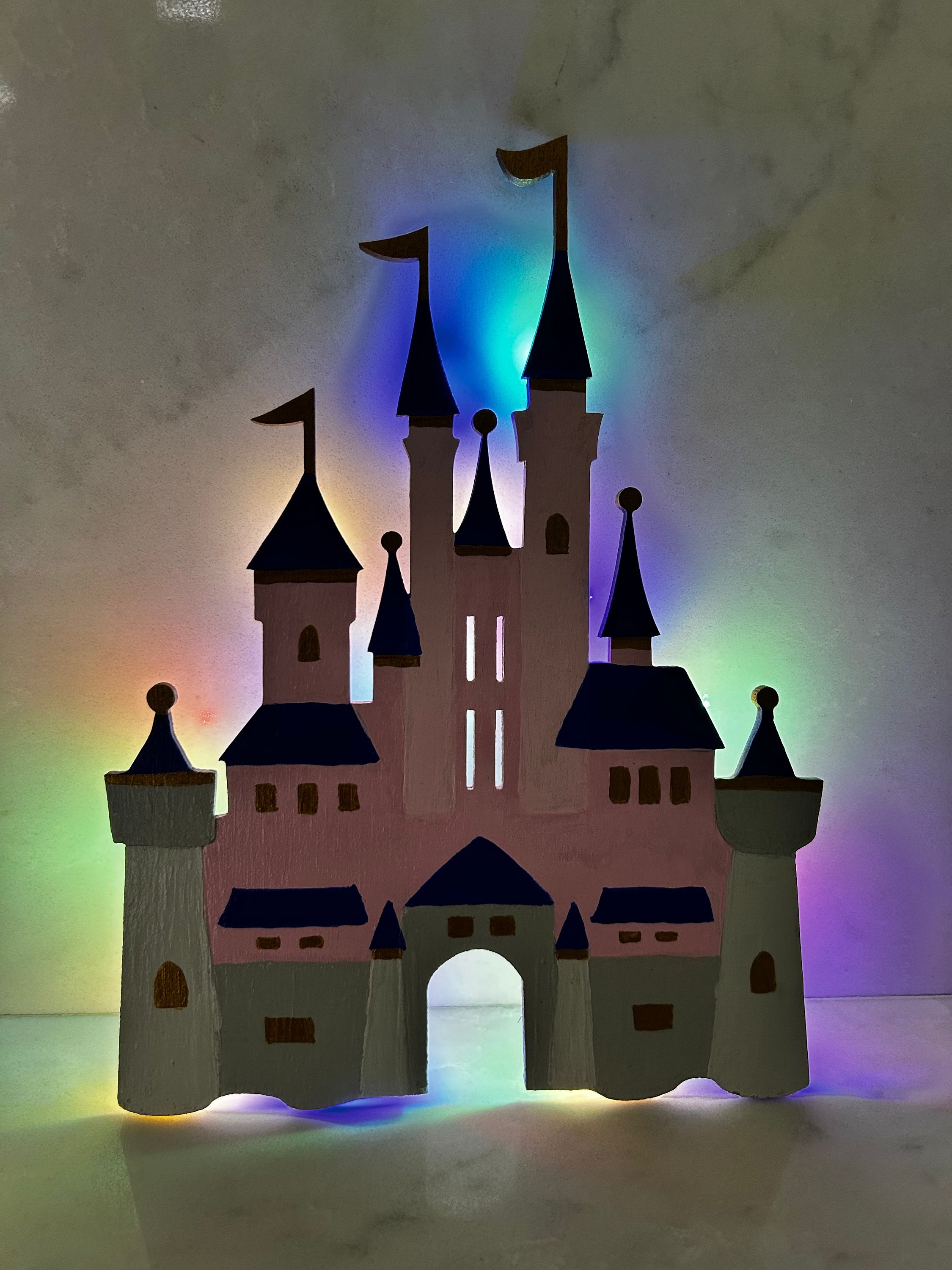 Disney Castle Light-up Door Magnet Perfect for Disney Cruise Stateroom ...