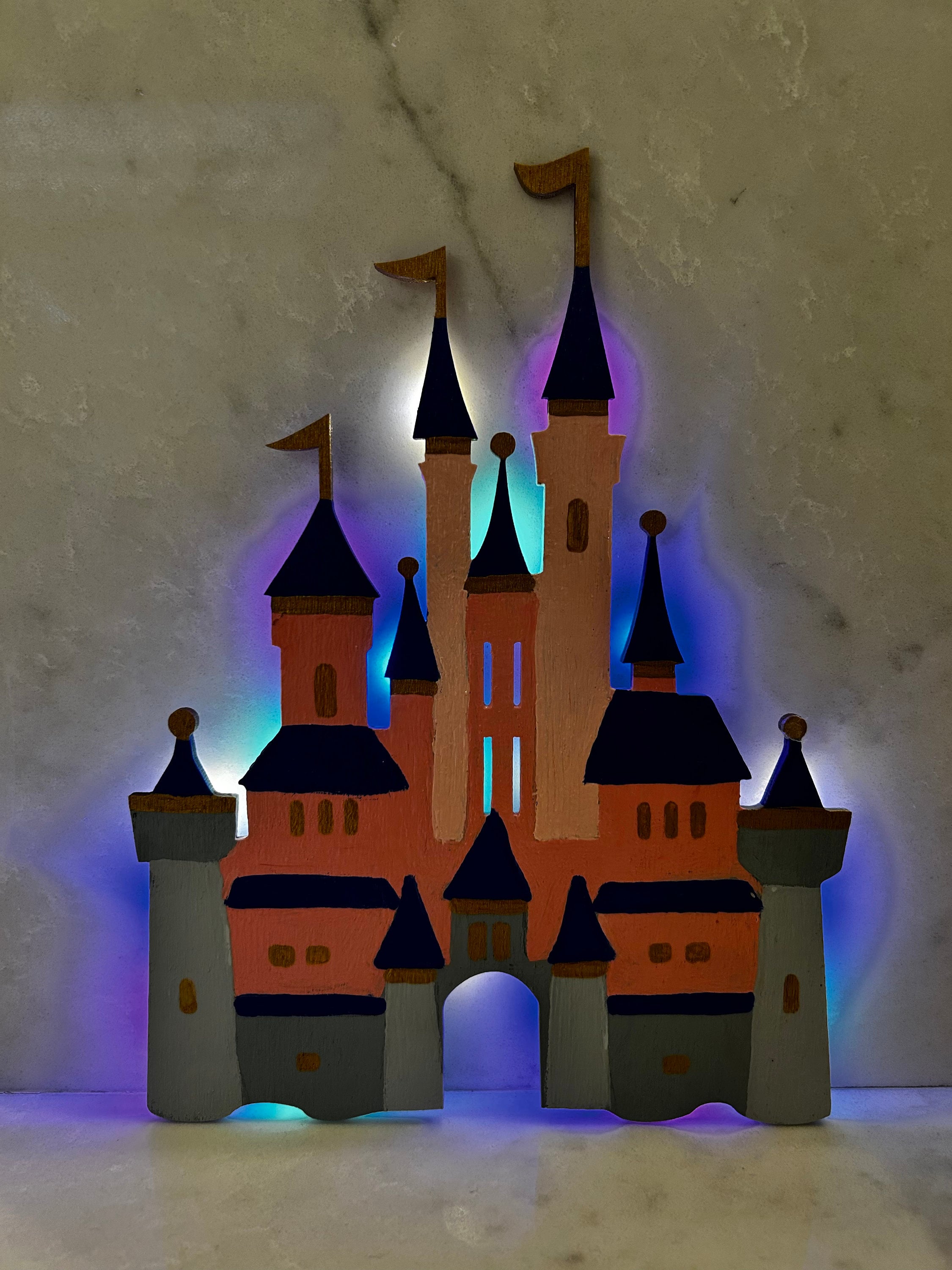 Disney Castle Light-up Door Magnet Perfect for Disney Cruise Stateroom ...