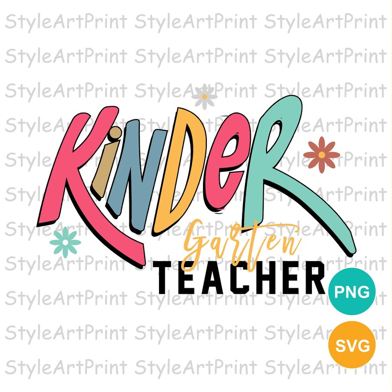 Kindergarten Png and Svg, Kindergarten Teacher Shirt Png Svg ...